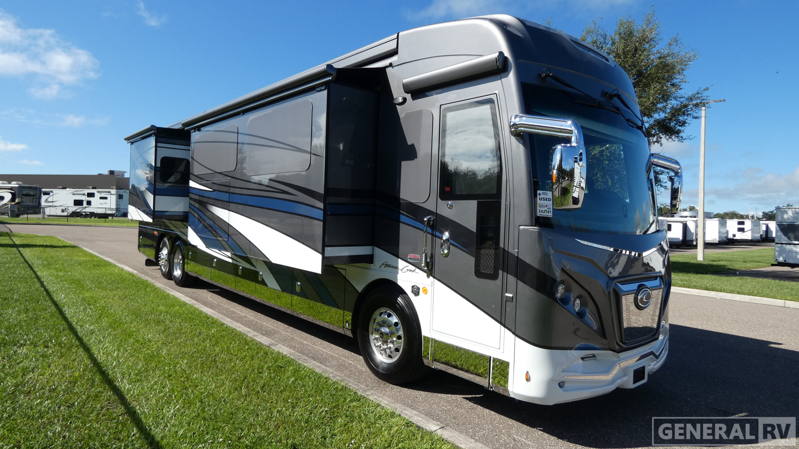 Used 2023 American Coach American Eagle 45G-3SL Motor Home Class A ...