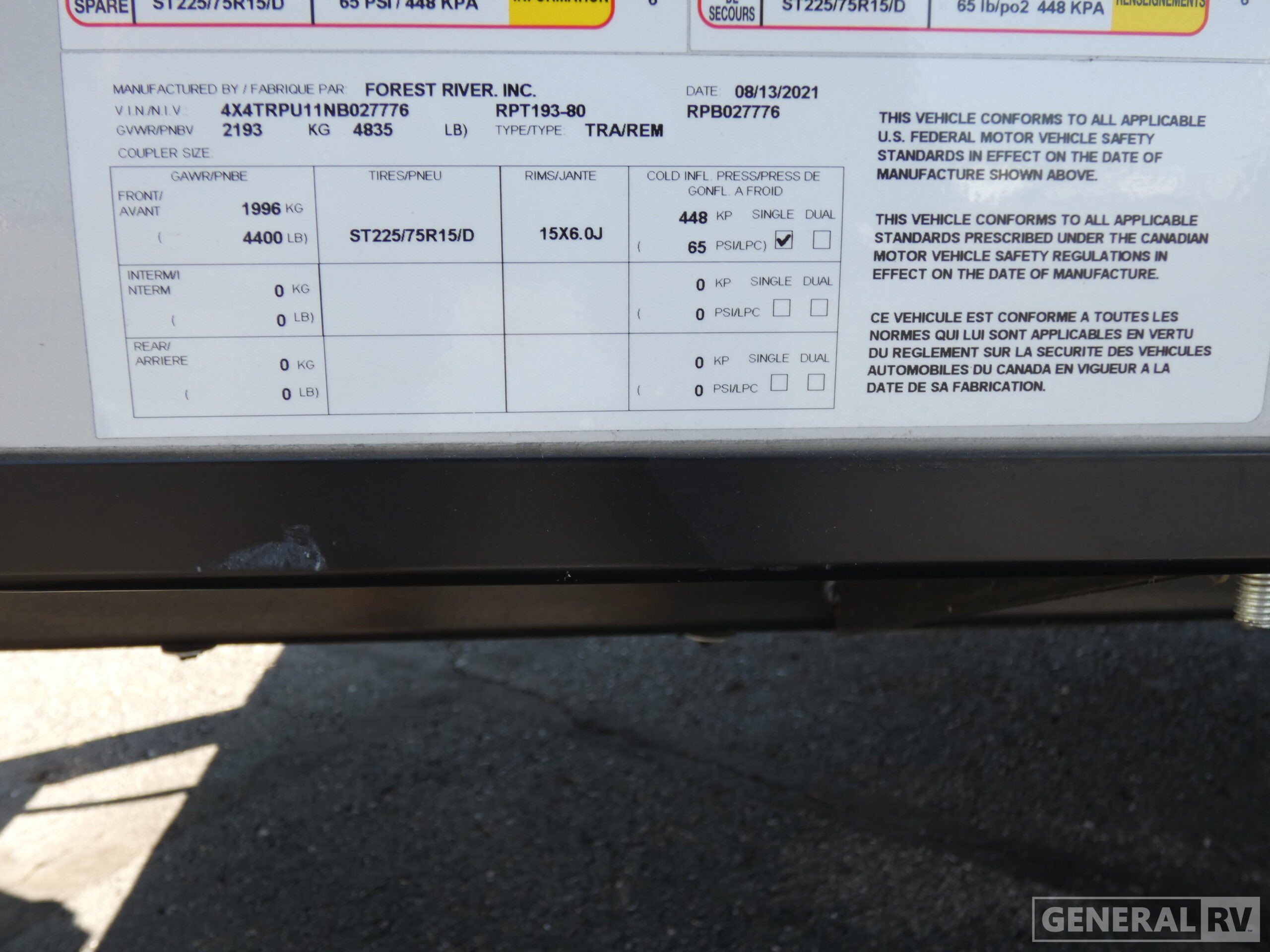 Used 2022 Forest River R*POD RP-193 for sale in Wixom, MI