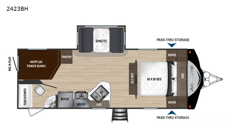Used 2019 Dutchmen Aerolite 2423BH for sale in Draper, UT