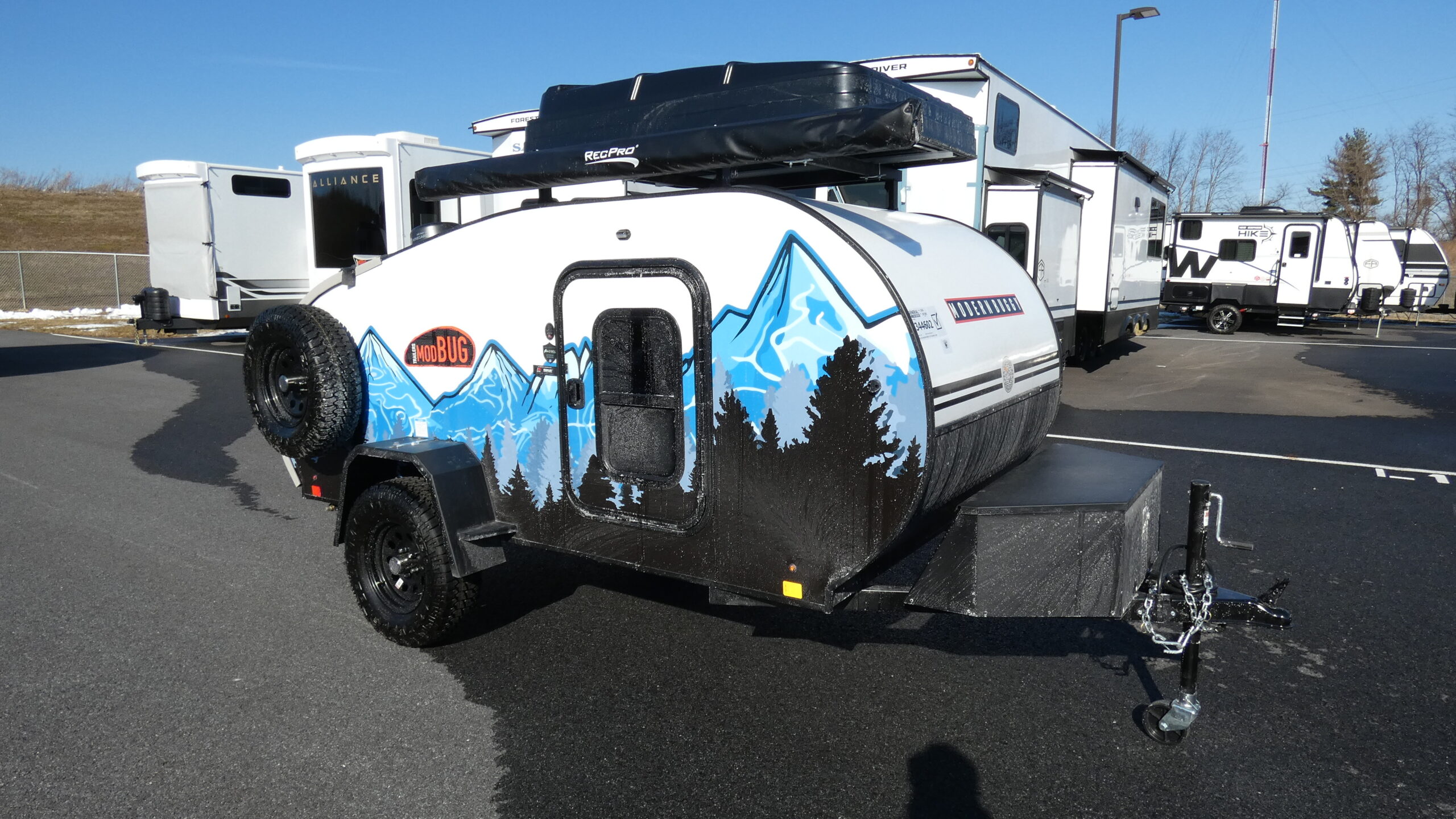 New 2026 Modern Buggy Little Buggy 12LRK Teardrop Trailer at General RV ...
